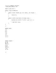 Calculating Volume Of Cones With Java Sample Cases Output Course Hero