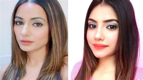 Hina Khan Inspired Makeup Lookhina Khan Makeup Tutorialsaloni Beauty
