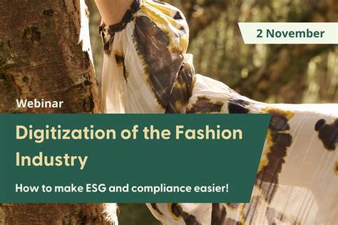 Webinar Digitization Of The Fashion Industry How To Make ESG And