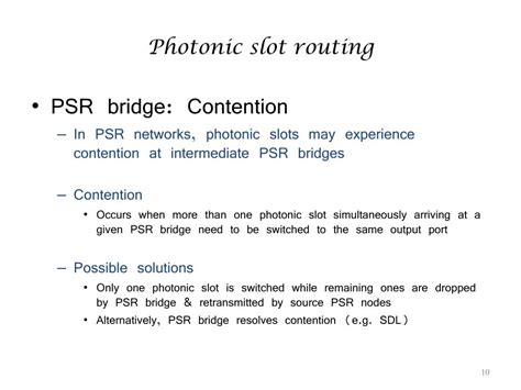 Ppt Photonic Slot Routing Powerpoint Presentation Free Download Id3658346