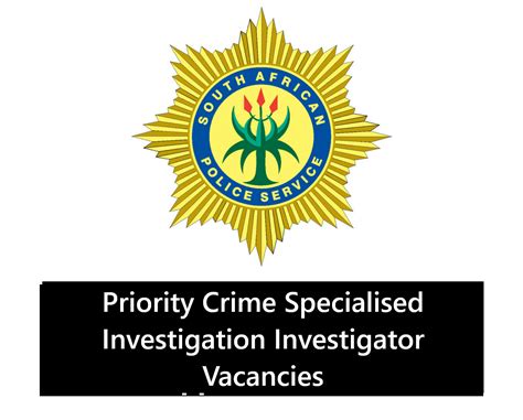 Priority Crime Investigator Jobs In Saps Financial Cyber And Asset Forfeiture R351 570 P A