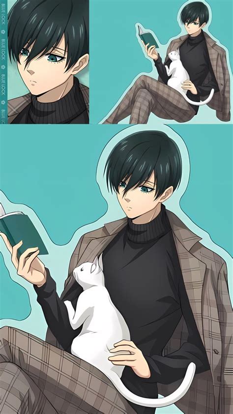 Rin Itoshi Cute Anime Character Blue Lovk Anime Characters