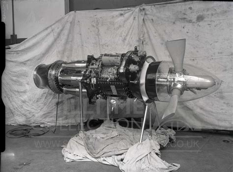 Tpt Transport Air Aero Armstrong Siddeley Mamba Turboprop Engine The Stilltime Collection
