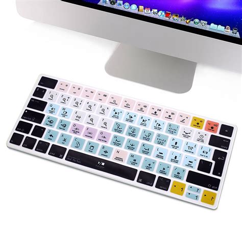 Hrh Shortcut Hotkey Silicone Keyboard Cover Eu Layout For Apple Imac