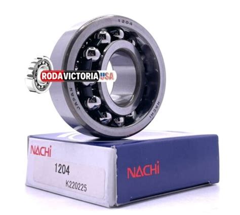 Nachi Japan Bearing 1204 Double Row Self Aligning Radial Ball Bearing
