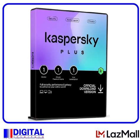 Kaspersky Plus 1 Device 1 Year Subscription Lazada Ph