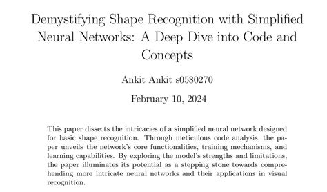 Ankit Ankit On Linkedin Artificialintelligence Neuralnetworks Machinelearning Airesearch