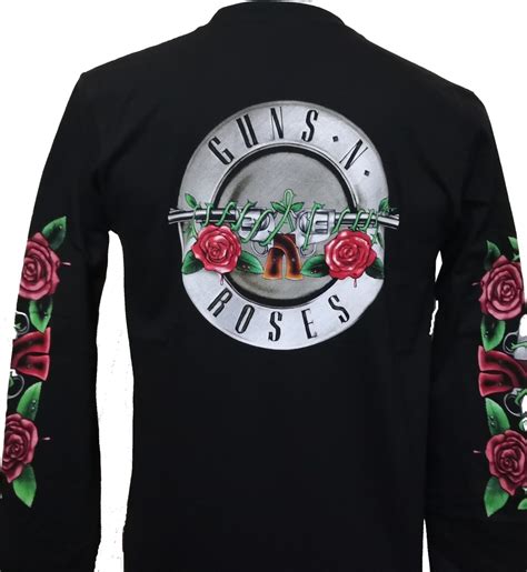 Guns `n` Roses Long Sleeved T Shirt Size L Roxxbkk