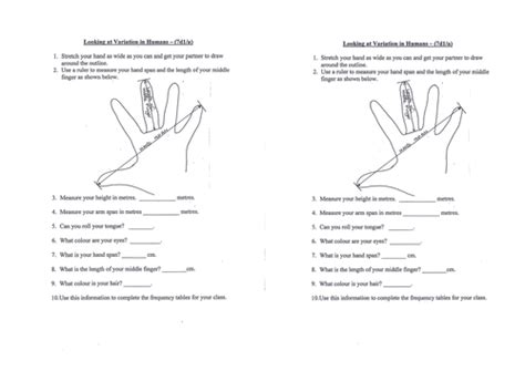 Variation Teaching Resources