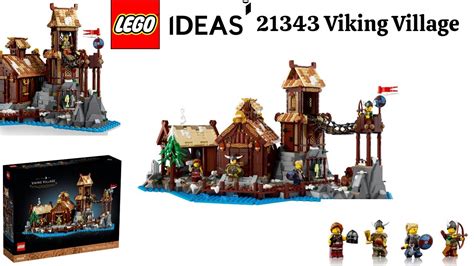 LEGO IDEAS 21343 VIKING VILLAGE OFFICIALLY UNVEILED YouTube