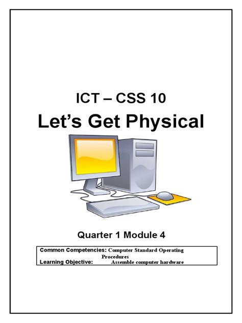 Lets Get Physical Ict Css 10 Pdf Usb Electrical Connector