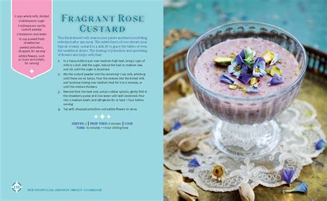 The Unofficial Genshin Impact Cookbook Book By Kierra Sondereker
