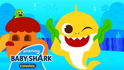 Aquí Está Hábitos Saludables Canciones Infantiles Baby Shark en español YouTube