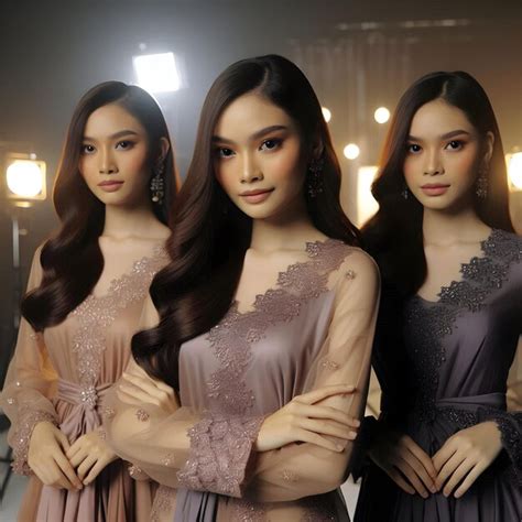 Three Model Models Of Three Model Models Are Posing For A Photo
