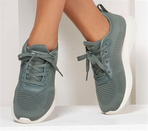 Skechers Bobs Sport Squad Tough Talk Sage 32504 Sage Womens