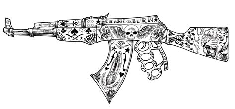 Printable Gun Stencils