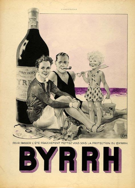 50 idées de PUB BYRRH publicités rétros affiches anciennes pub