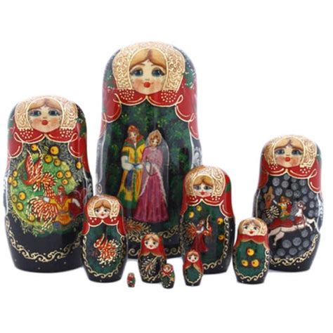 Buy Russian Ts Fire Bird 10 Piece Nesting Fairy Tale Doll Set