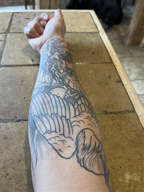 Neo Japanese Sleeve In Progress Rtattoodesigns
