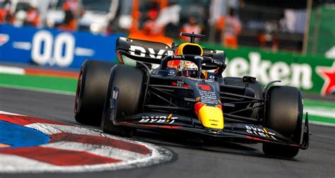 GP du Mexique de F1 la réaction de Max Verstappen après sa pole