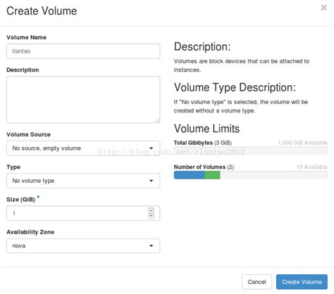 Create Volume Csdn博客