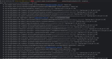 Springboot Controlleradvice 를 이용한 전역 예외처리
