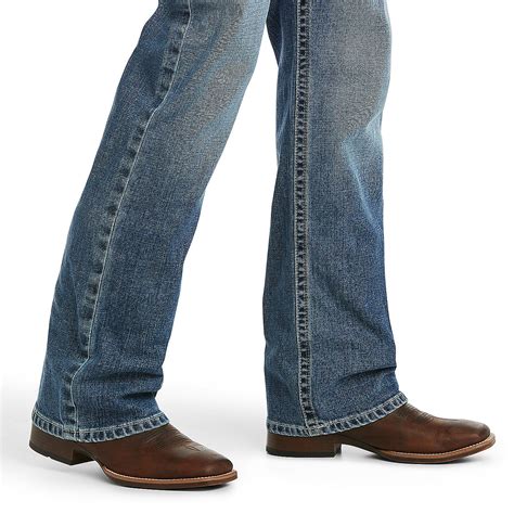 Ariat Mens M5 Slim Stretch Stillwell Stackable Straight Leg Jeans