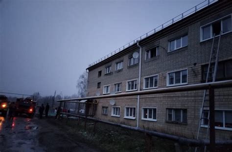 Появились фото с места пожара в многоквартирном Пенза Live