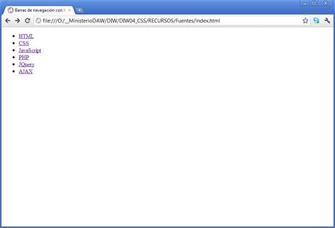 Las Listas Con CSS DIW Hojas De Estilos