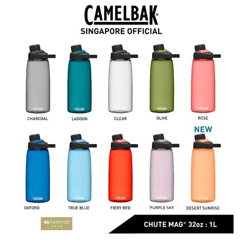 Camelbak Chute Mag Water Bottle 1000ml Leak Proof Bpa Free Shopee