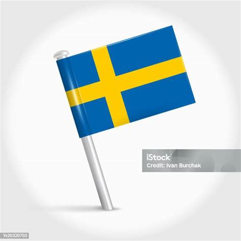 스웨덴지도 핀 플래그 3d 사실적인 벡터 일러스트 레이 션 3차원 형태에 대한 스톡 벡터 아트 및 기타 이미지 3차원 형태 각도 갇힌 Istock