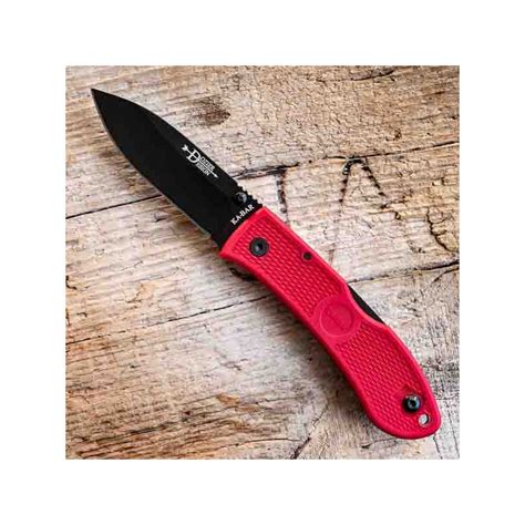 Kabar Knife Folding Hunter Red