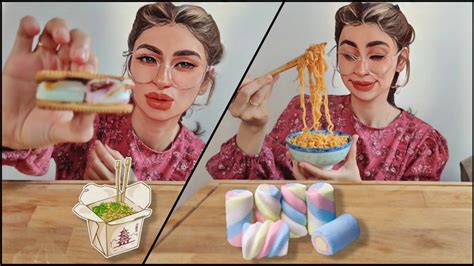 وصفات المشتركين الغريبه بوشار بالنودلز؟🤤 Youtube