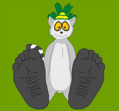 King Juliens Humanoid Feet Tease By Justa Browser On Deviantart