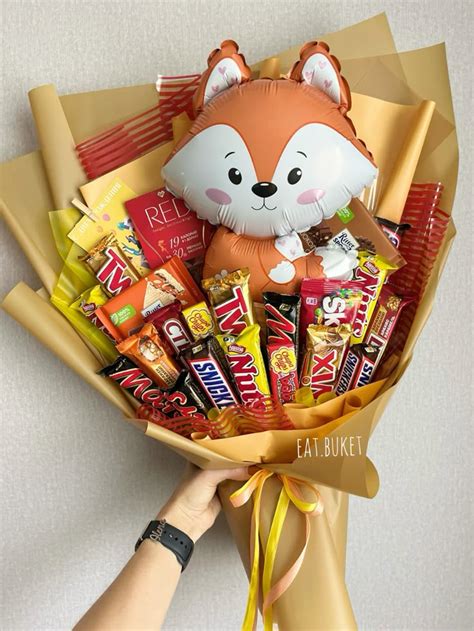 Сладкий букет в НН в 2025 г Пастельные воздушные шары Съедобные подарки своими руками