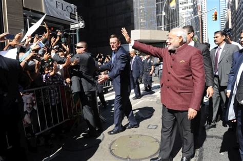 Pm Narendra Modi Arrives In New York