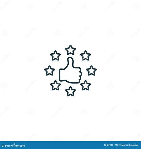 Quality Icon Monochrome Simple Sign From Core Values Collection Stock Vector Illustration Of