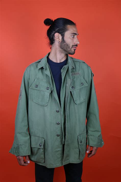 Og 107 Jungle Jacket First Pattern L ~ Vintage Store