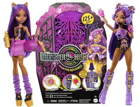 LALKA MONSTER HIGH STRASZYSEKRETY Seria 4 POTWORNE ZAGADKI Clawdeen