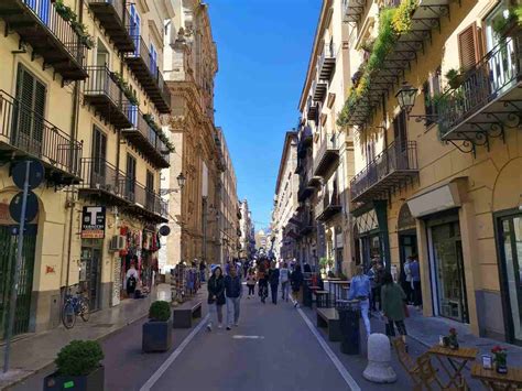 Via Vittorio Bottega Catania Sicily Italy