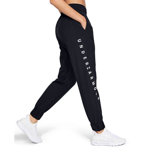 Under Armour Womens Woven Branded Sweatpants Academy