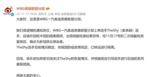 【英雄联盟】坏消息！theshy“中招”已转运，可能无法参加此次全明星 3楼猫