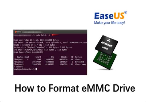 How To Format Emmc Drive 2 Efficient Ways