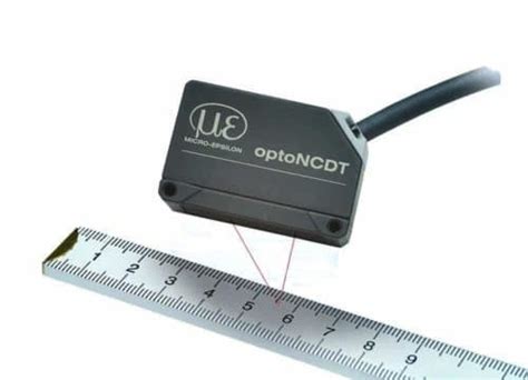 micro epsilon laser triangulation sensors for distance measurement
