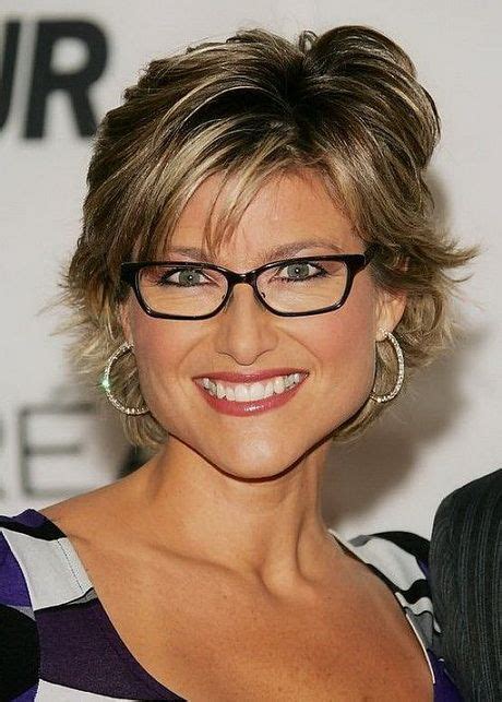 23 Trendy Hair Short Styles Over 50 Glasses