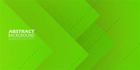 Abstract Bright Green Square Overlap Geometric Design Modern Papercut Futuristic Background