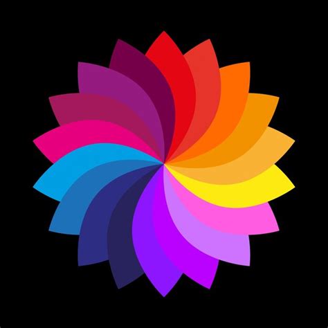 Premium Vector Circle Of Primary Primary Color Second Stage On A