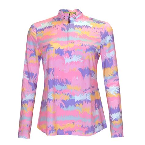 Jamie Sadock Feather Sunsense Quarter Zip Pull Over Pga Tour Superstore