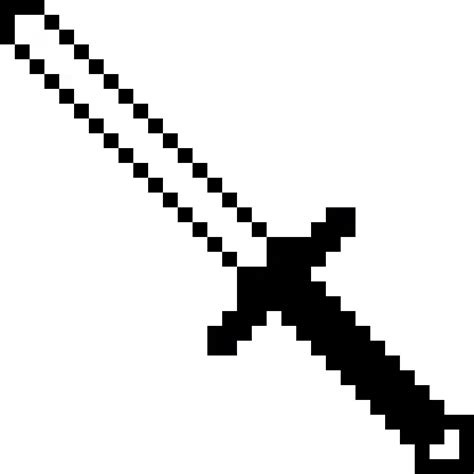 Pixilart Sword Cursor By Pixlcanvs
