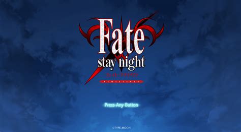 Fate Stay Night Remastered